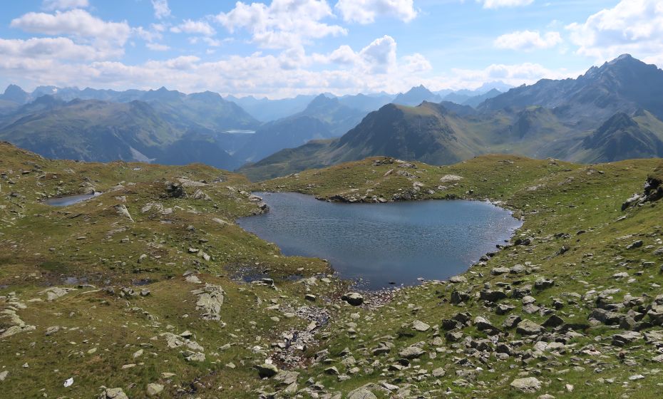 Silvrettarunde Montafon - Bergstation Versettla Bahn bis Tübinger Hütte ...
