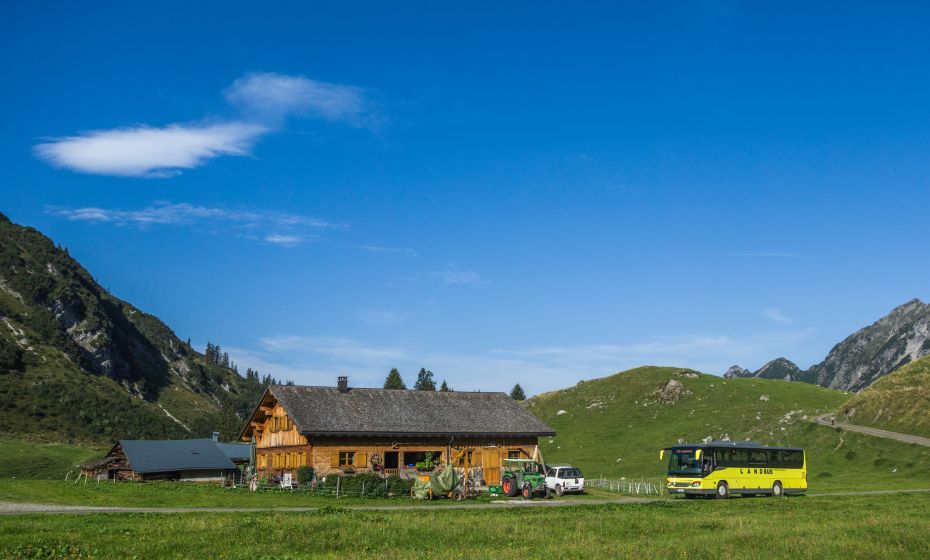 Blick auf Alpe Laguz | Dornbirn Tourismus & Stadtmarketing GmbH Blick auf Alpe Laguz | Dornbirn Tourismus & Stadtmarketing GmbH